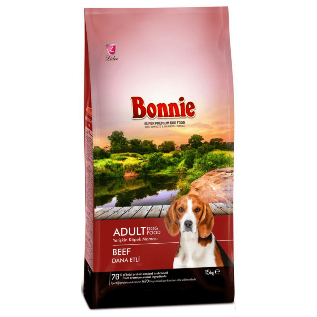 BONNIE ADULT DOG FOOD (BEEF 15kg) - SuPaw Star Pets