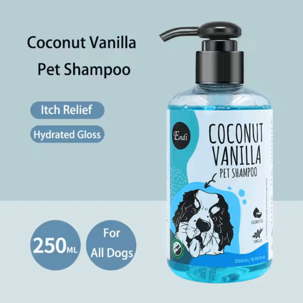 Pet Shampoo - Coconut & Vanilla - SuPaw Star Pets
